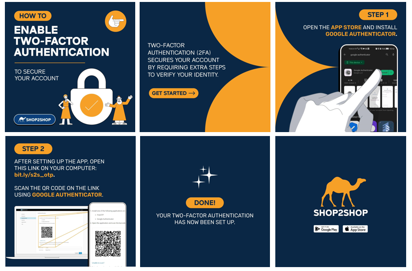 How to register/ link a S2S acc/Use Device – Shop2Shop Help Centre