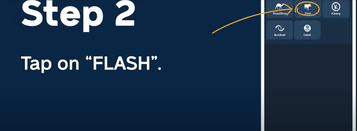 How To Top Up Flash Account – Shop2Shop Help Centre