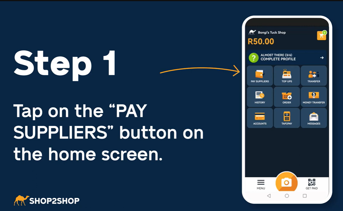 How to Pay a Supplier and share Proof of Payment – Shop2Shop Help Centre
