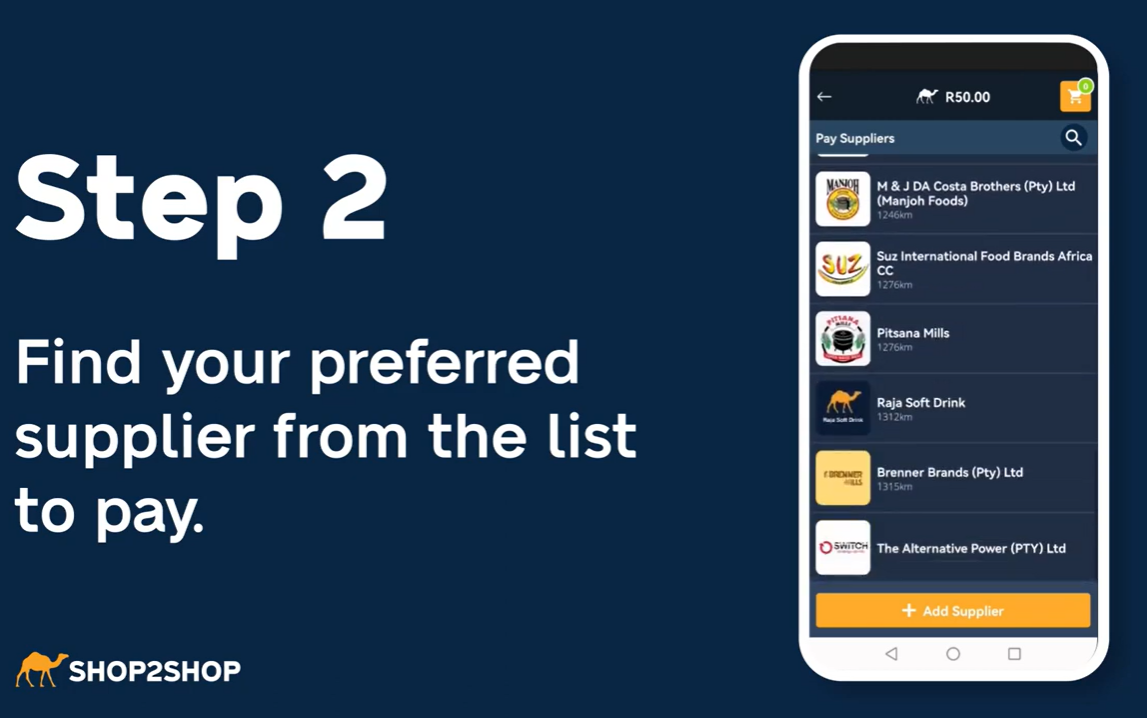 How to Pay a Supplier and share Proof of Payment – Shop2Shop Help Centre
